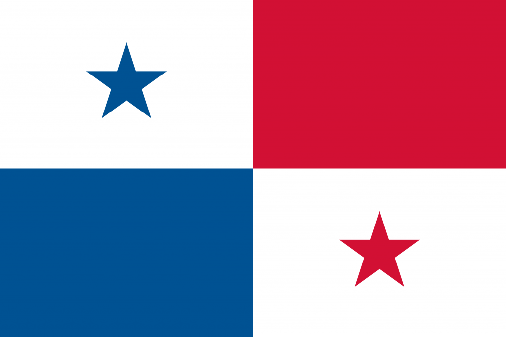 Bandeira do Panamá – em PNG - Bandeira.net